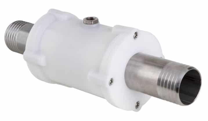 bladder valve with threaded hose nozzle