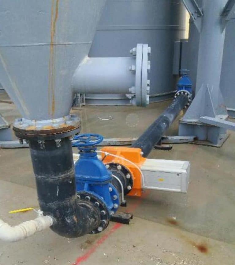 Valve for Sludge Case Study - Quarried Limestone site