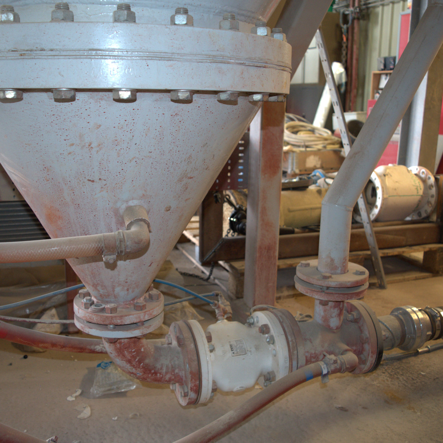 silo filling emptying application