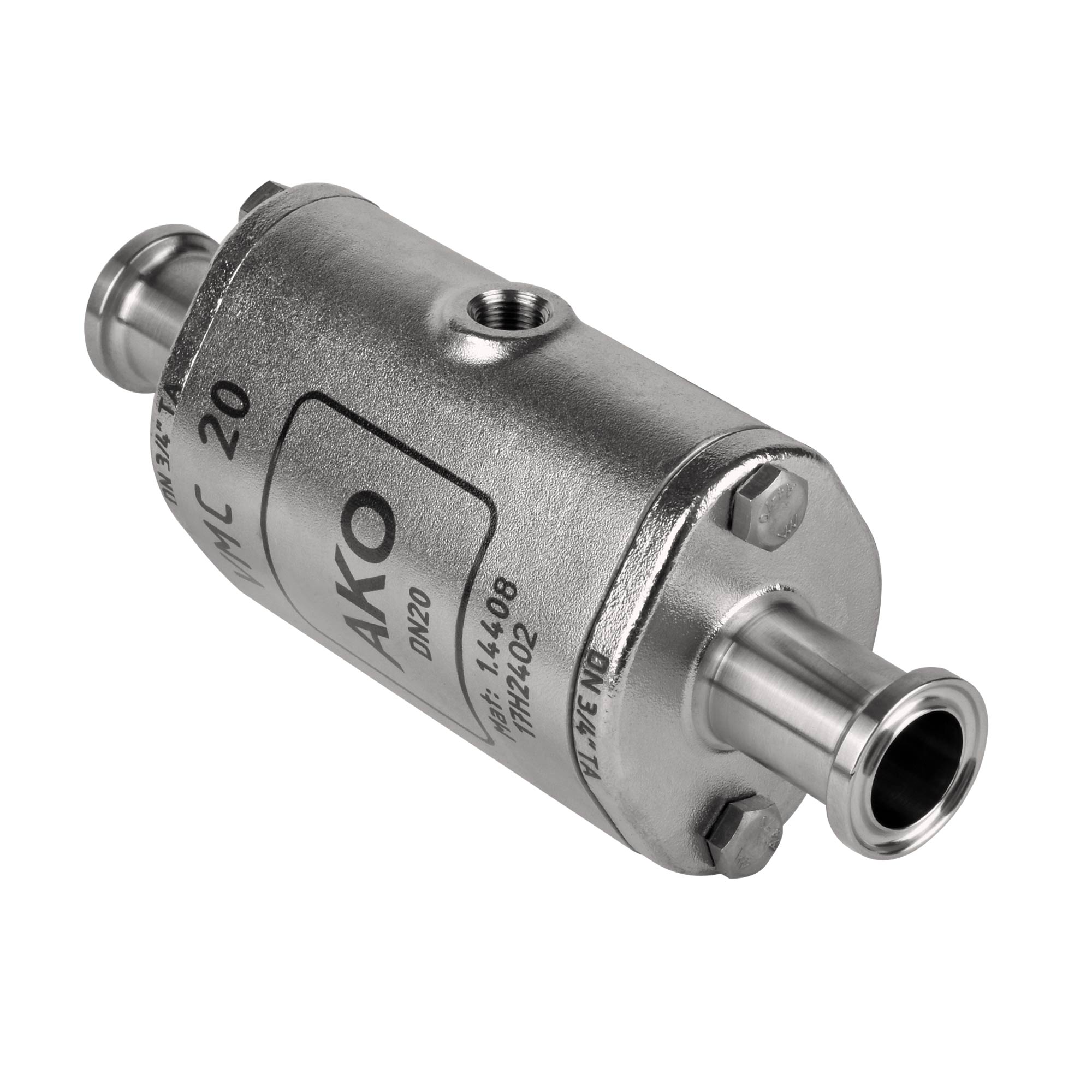 VMC20.05K.50TA.50, DN20, AKO, Tube Valve - AKO UK Pinch Valves