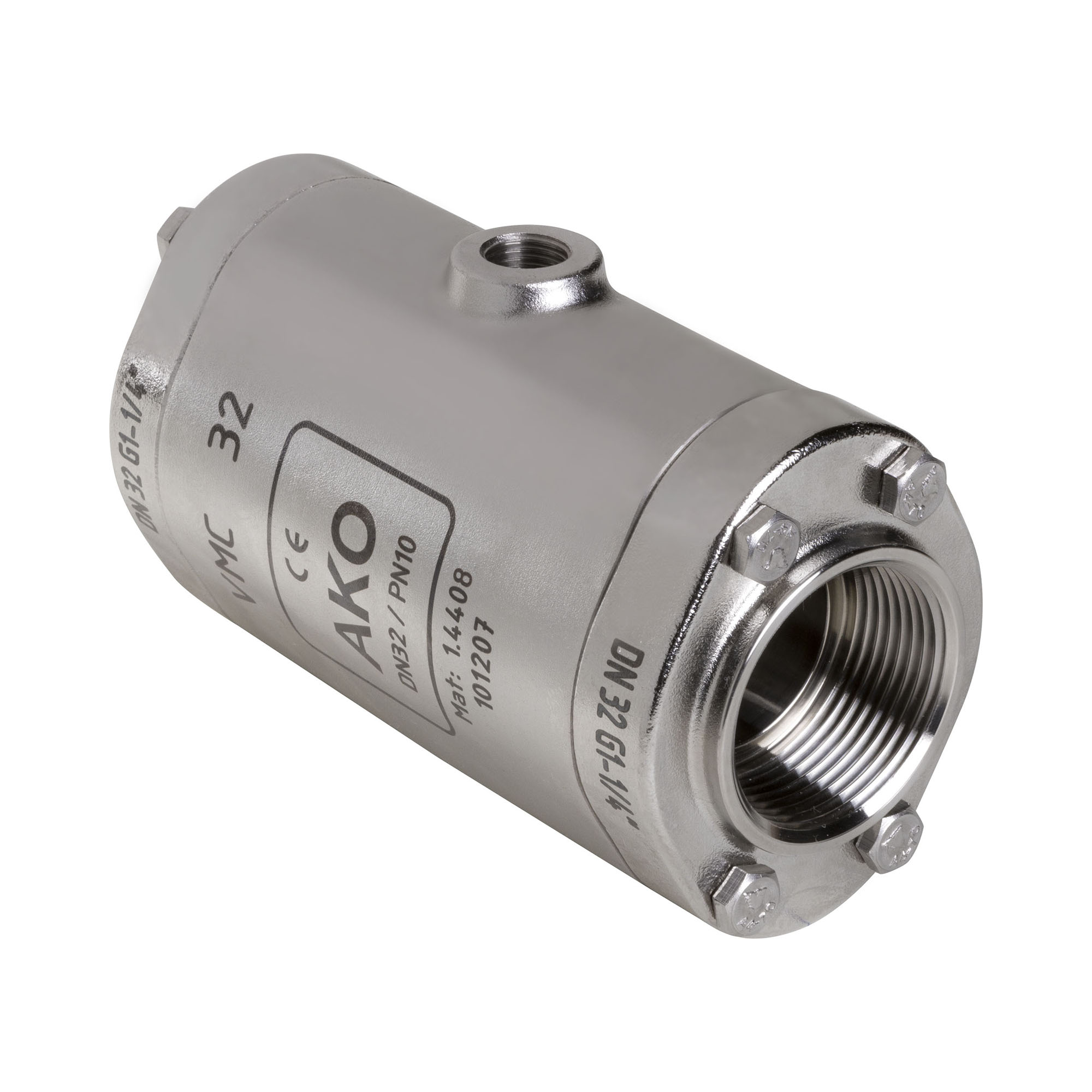 Rubber Valve, DN32, VMC32.02X.50G.50, AKO - AKO UK Pinch Valves