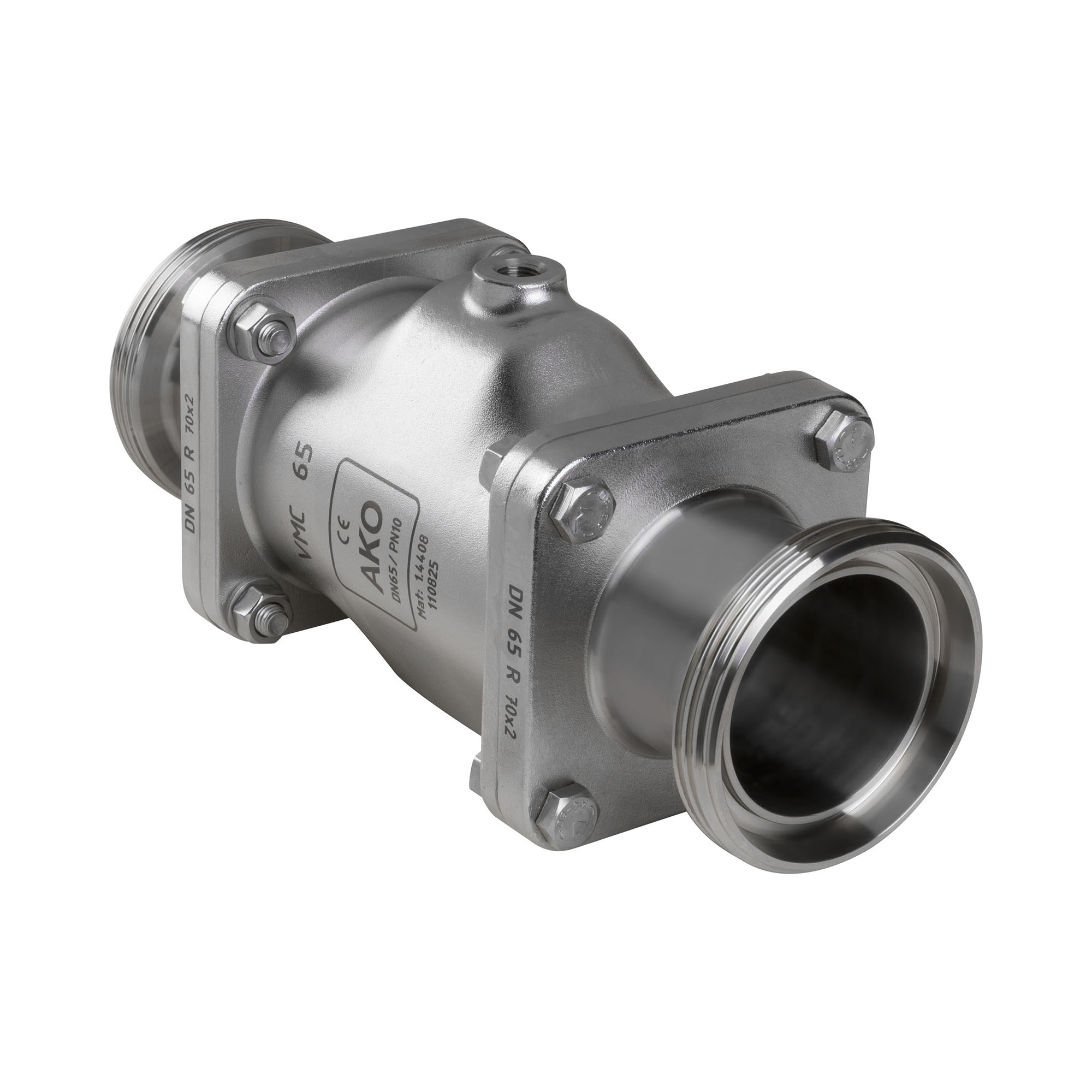 VMC65.03X.50M.50, AKO, Rubber Valve, DN65 - AKO UK Pinch Valves